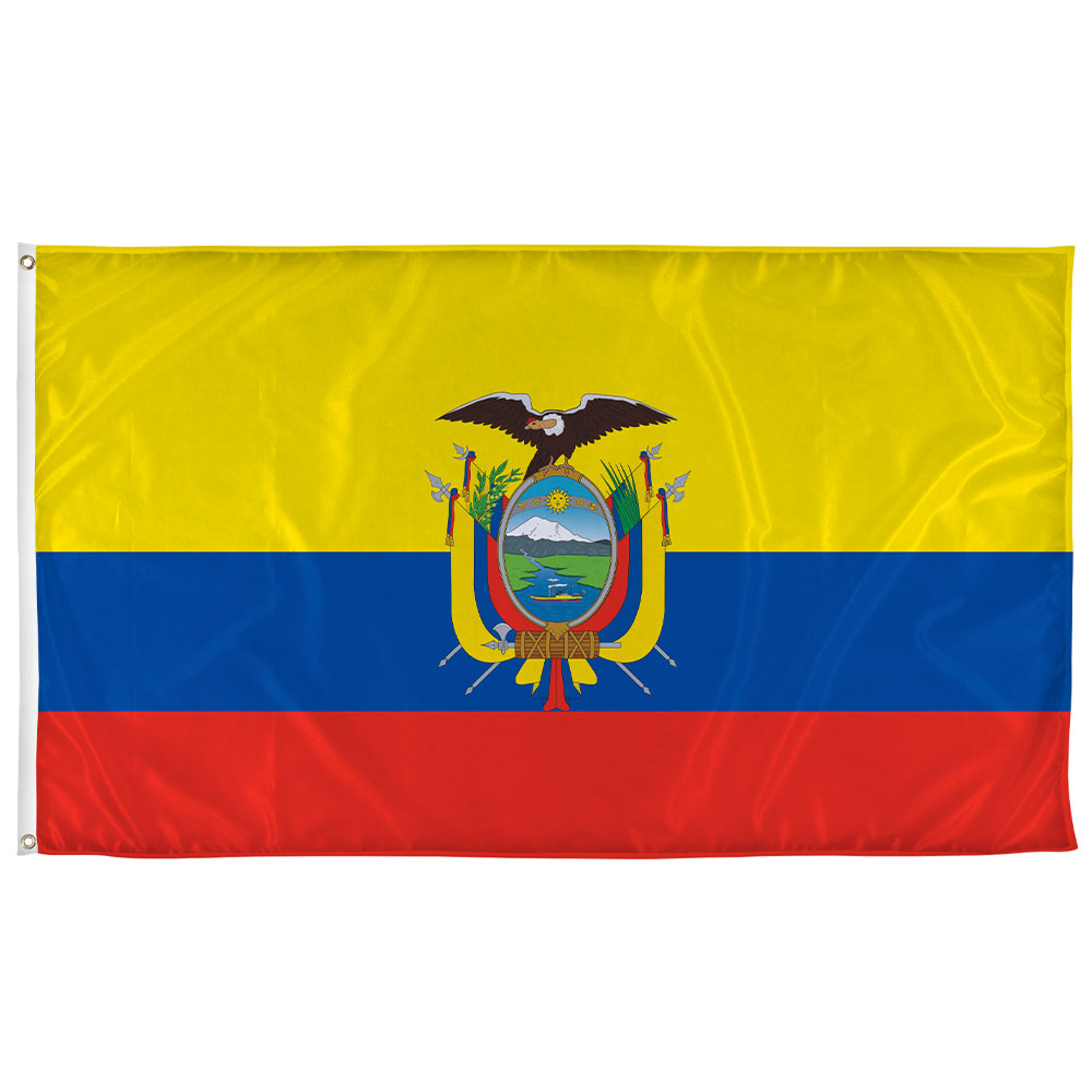 Ecuador Flags For Sale | Free Shipping | Vispronet