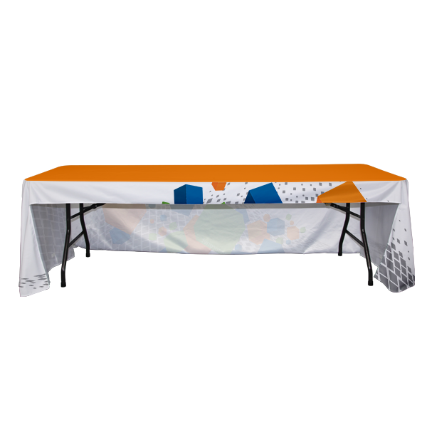 Custom Tablecloths | Trade Show Table Covers | Free Shipping
